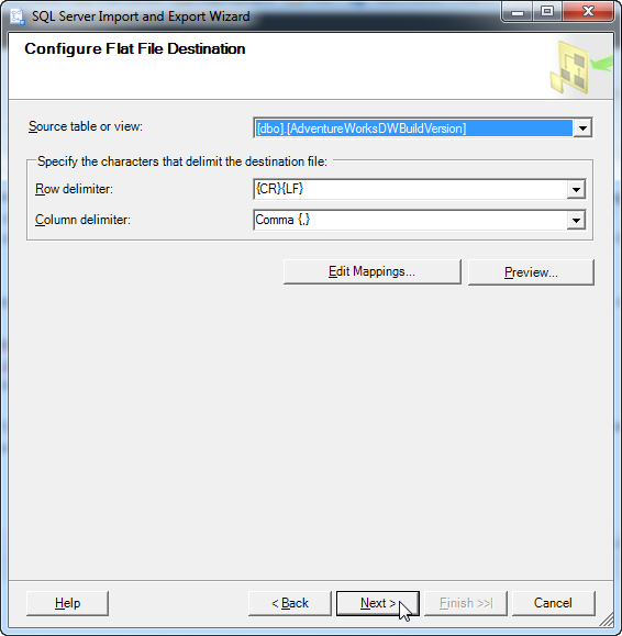 Export Table To CSV File Step By Step
